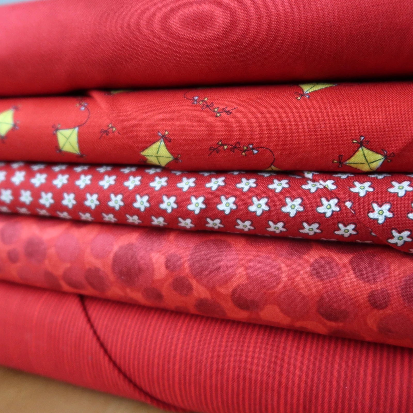 Red Fabrics – Just Sew Small
